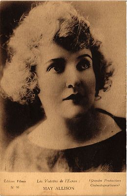 CPA AK May Allison FILM STARS (330812) | eBay