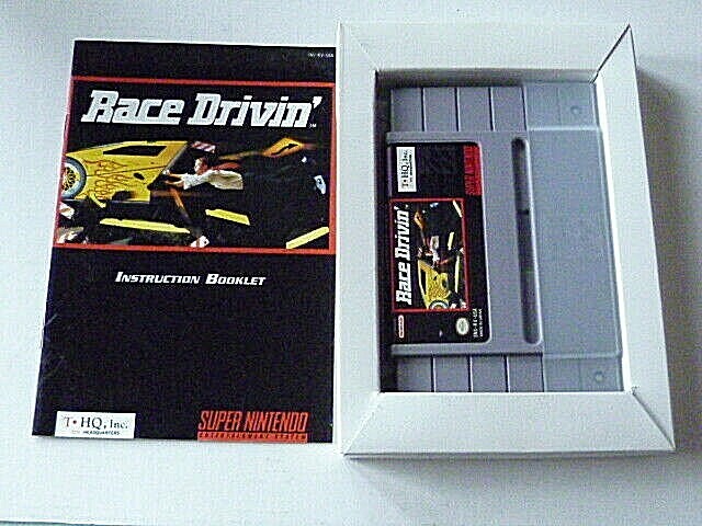 SUPER NINTENDO SNES RACE DRIVIN OVP+ANL | eBay