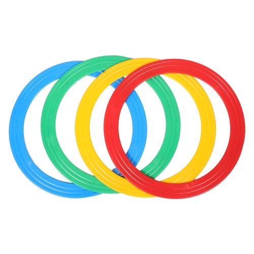 4pcs Hand Tossing Rings Circus Ring Props Circus Performer Rings Circus ...