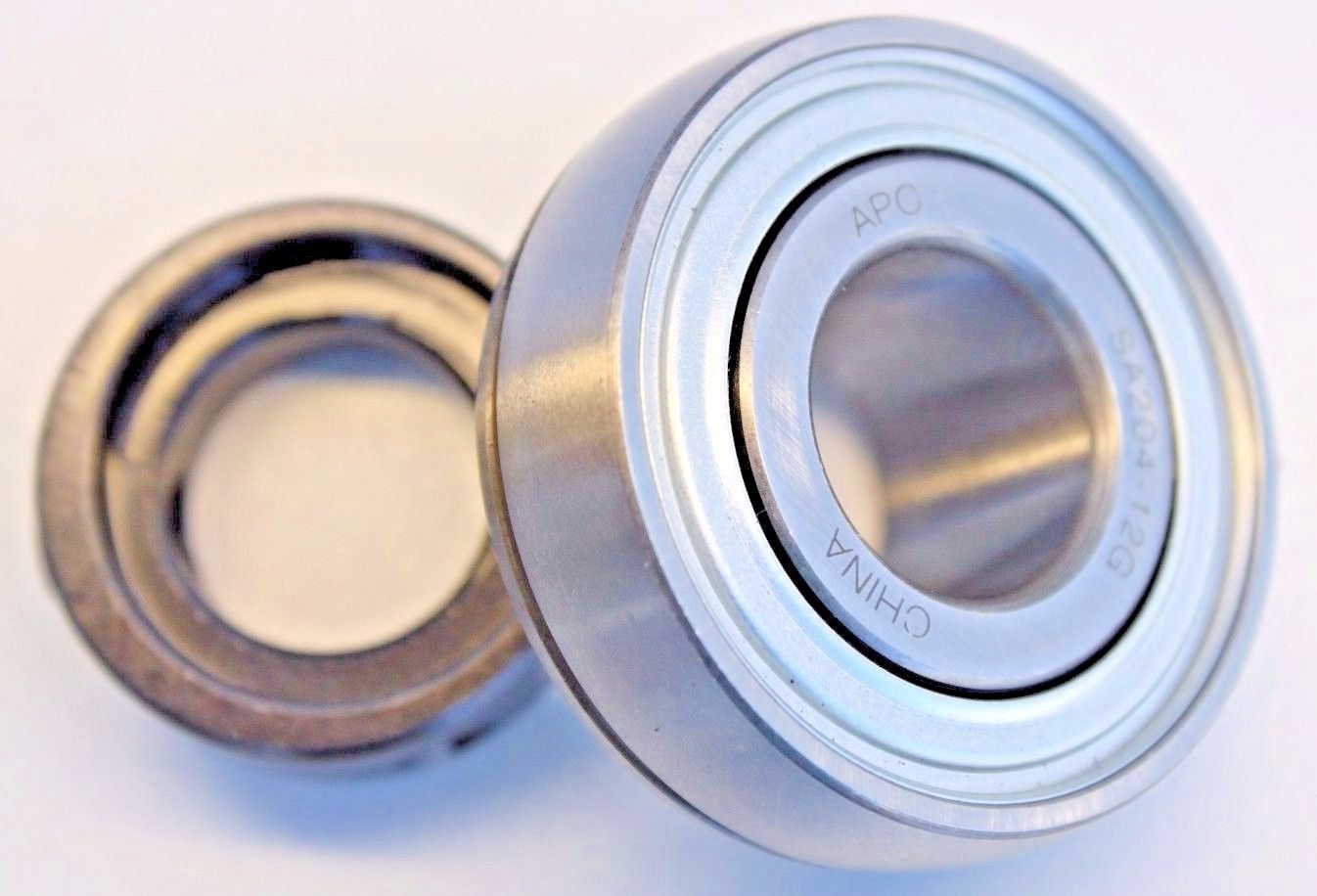 Premium SA201-8G Insert Bearing 1/2" Bore w/Locking Collar & Re-lube ...