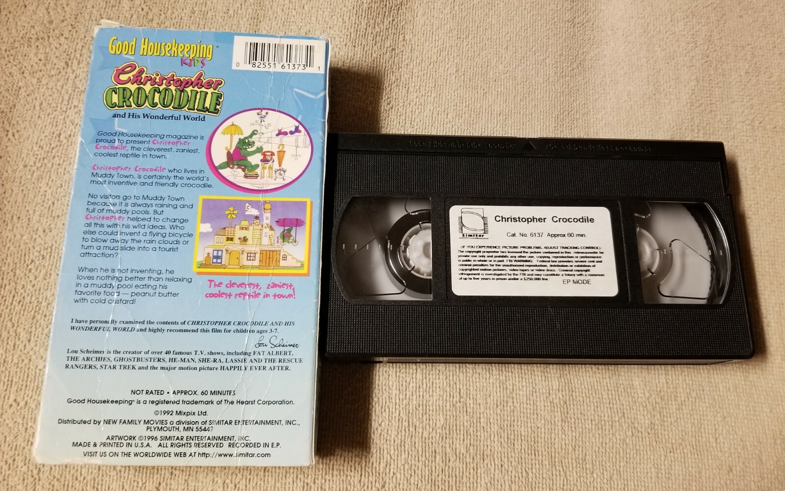 Good Housekeeping Kids- Christopher Crocodile (VHS, 1996) for sale ...