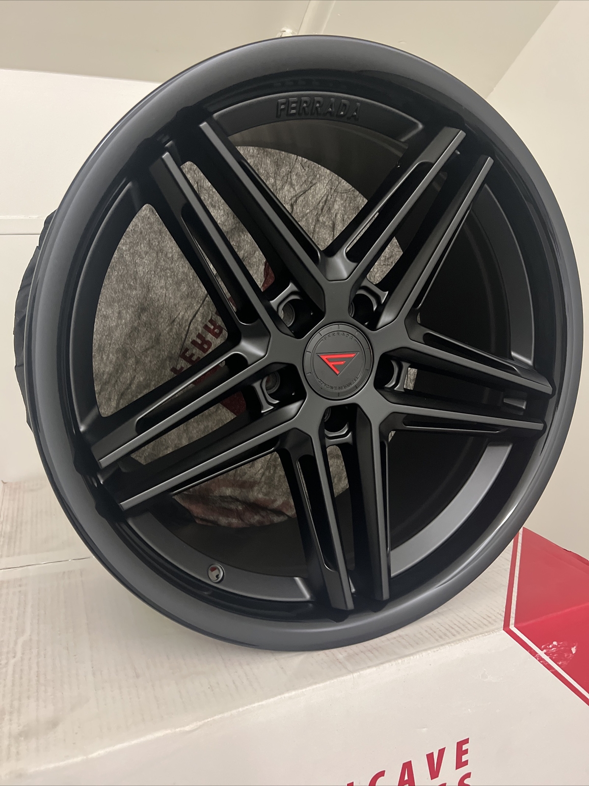 (4) 20X12 FERRADA CM1 MATTE BLACK RIMS (5X115) WIDE BODY CHALLENGER ...