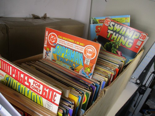 Lois, Jimmy, Swamp Thing + LOT 218 comics 70s/80s Marv/DC $1100+VALUE ...