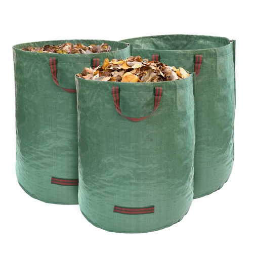 Big Gulp Lawn Bags, 3-Pack 72 gallons Heavy Duty Lawn and Leaf Bags ...