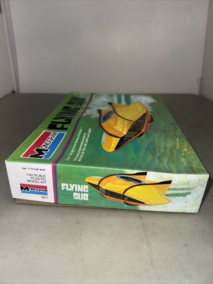 Monogram The Flying Sub Model Kit from Voyage To The Bottom Of The Sea ...
