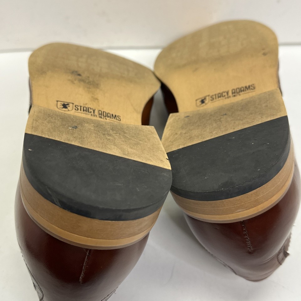 Stacy Adams Dress Shoes Men's Size 11W Brown Dunbarm, Wingtip Oxford | eBay