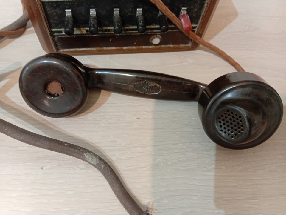 1930's 40's ANTIQUE VINTAGE Dictograph Vintage Telephone Intercom ...