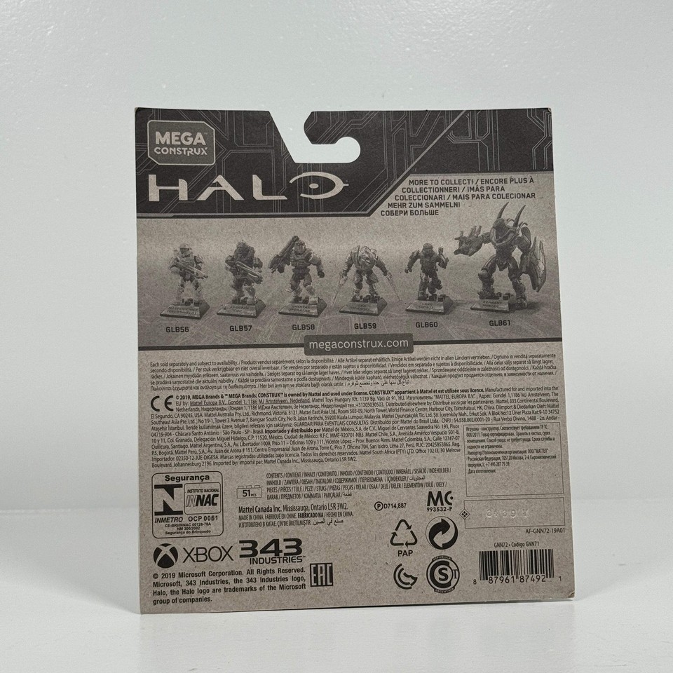 Halo Mega Construx Master Chief Vs Arbiter Pro Builder Series | eBay