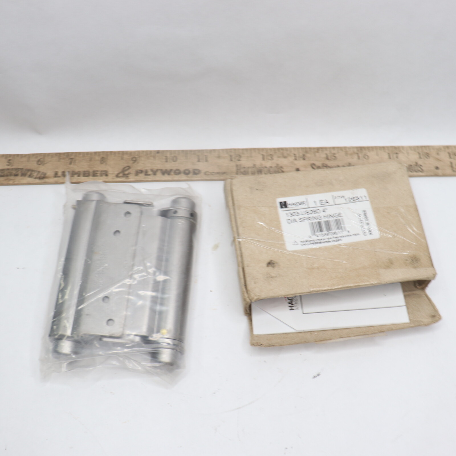 Hager+Full+Surface+Double+Acting+Spring+Hinge+4%22+126811 for sale ...