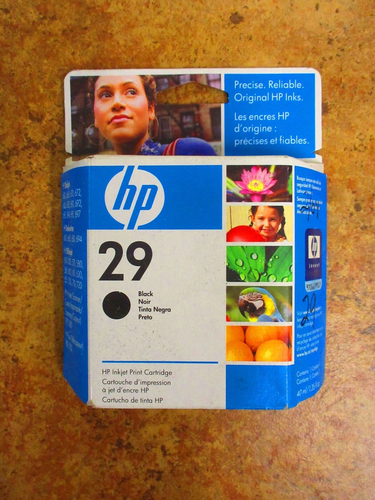 HP 29 51629A Black Ink Print Cartridge Sealed | eBay