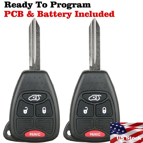 2 For 2008 2009 2010 2011 2012 2013 Jeep Patriot Dodge Caliber Remote ...