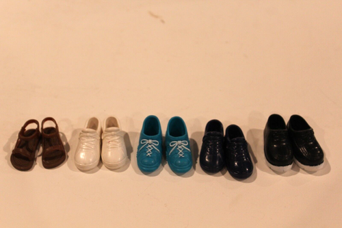 Lot of 5 Pairs Vtg Ken Shoes Sandals Sneakers | eBay