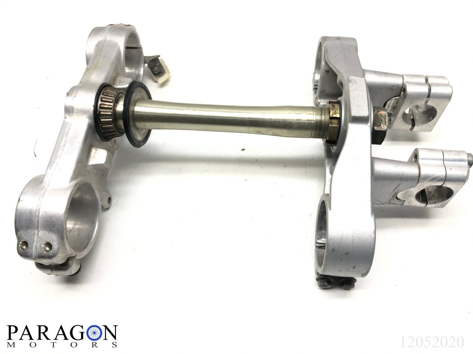 03#1 2003 Yamaha YZ125 YZ 125 Triple Tree Tripple Fork Clamp Steering ...