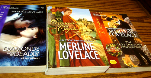 Lot (3) MERLINE LOVELACE Novels #4~Silhouette Romance Suspense Novels ...