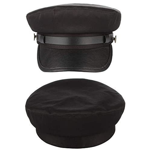 Chauffeur Hat for Men Women Classic Vintage Newsboy Cap Costume Hats ...