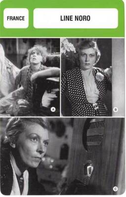 FICHE CINEMA : LINE NORO - France (Biographie/Filmographie) | eBay