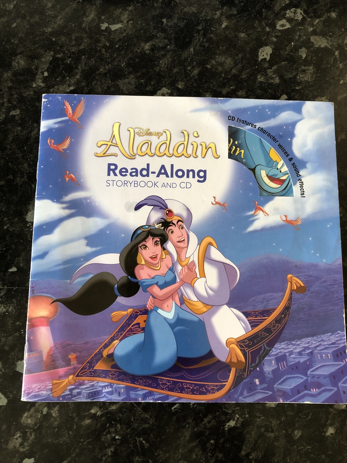 Aladdin Read-Along Storybook and CD by Disney Book Group (Paperback ...