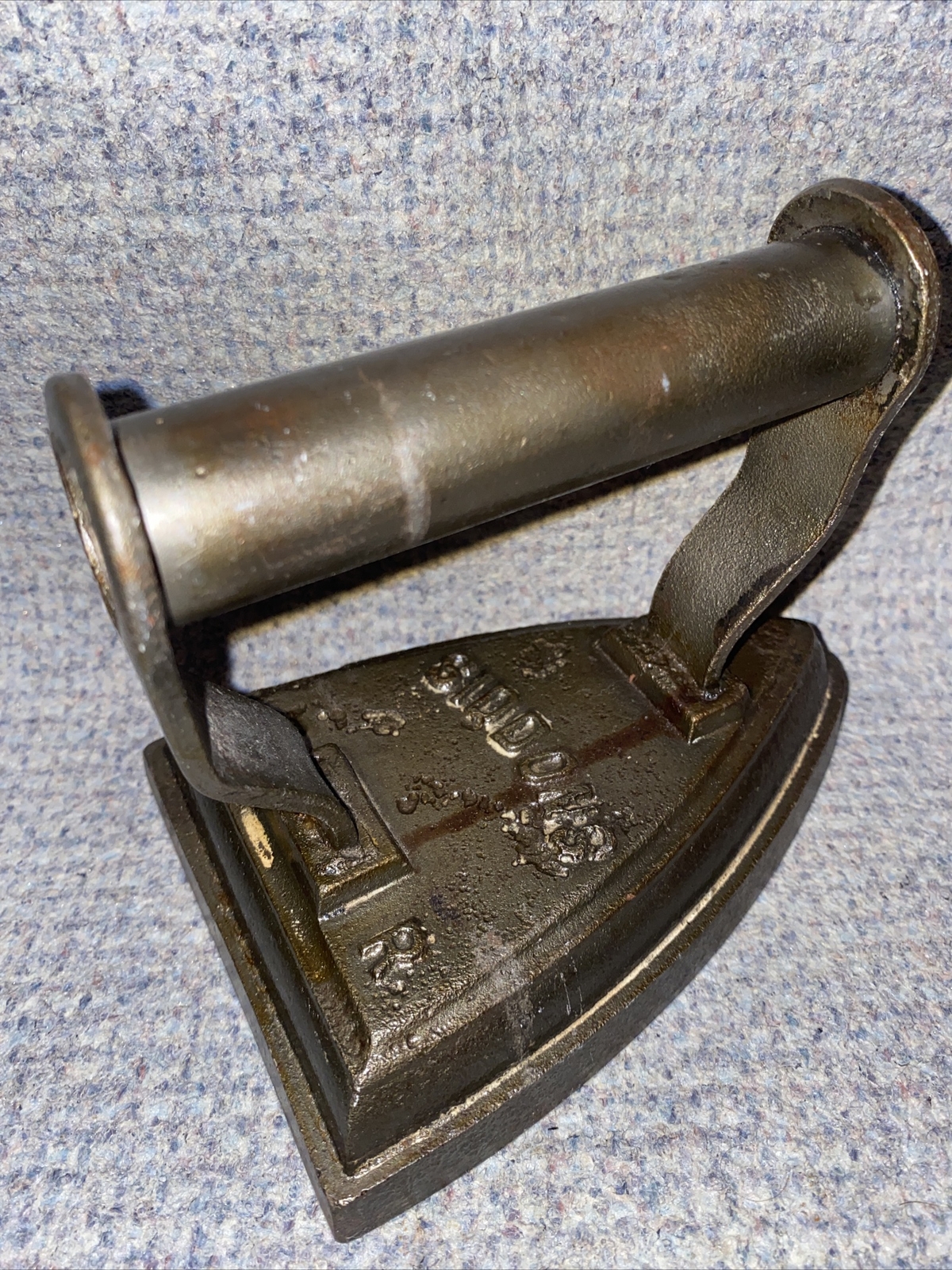 Antique SIDDONS 7 R Cast Sad Iron - Flat Iron - Vintage - J&J Siddons ...