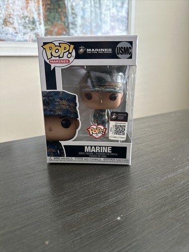 FUNKO POP MILITARY: Marine Female 2 - Cammies [New Toy] Vinyl Figure ...