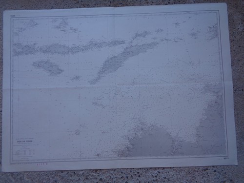 Marine Map SHOM / Timor Sea - Great Archipelago Of Asia - Australia ...