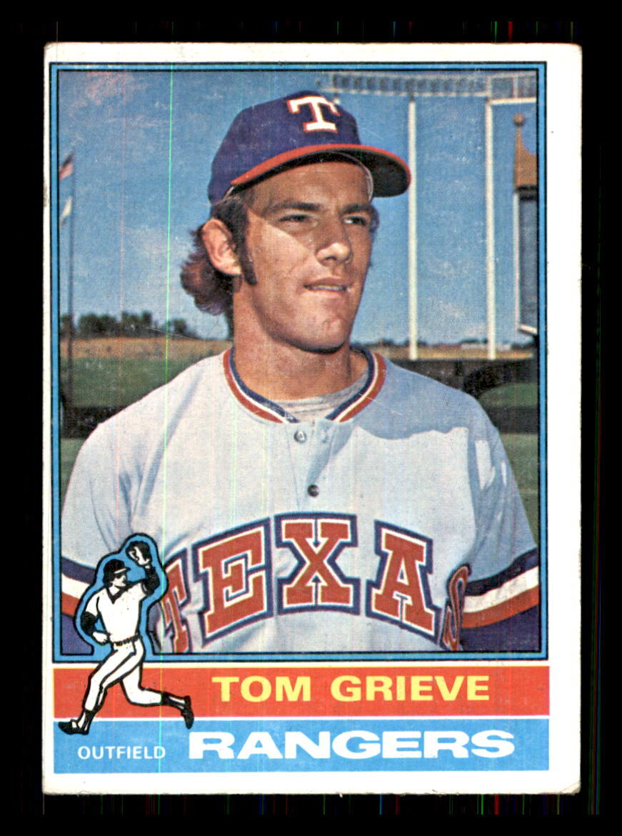 1976 Baseball Topps Tom Grieve Texas Rangers #106 | eBay
