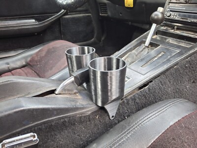 C3 Corvette Dual Cup Holder, BLACK PLASTIC | eBay