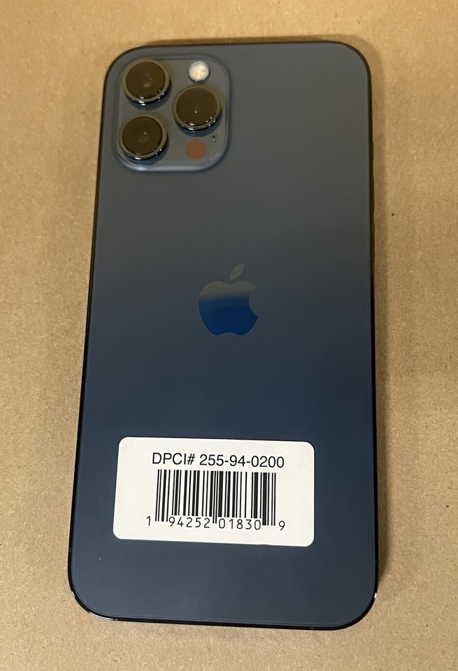 Apple iPhone 12 Pro Max - 128 GB -Midnight Demo Unit-A2482 - NOT ...