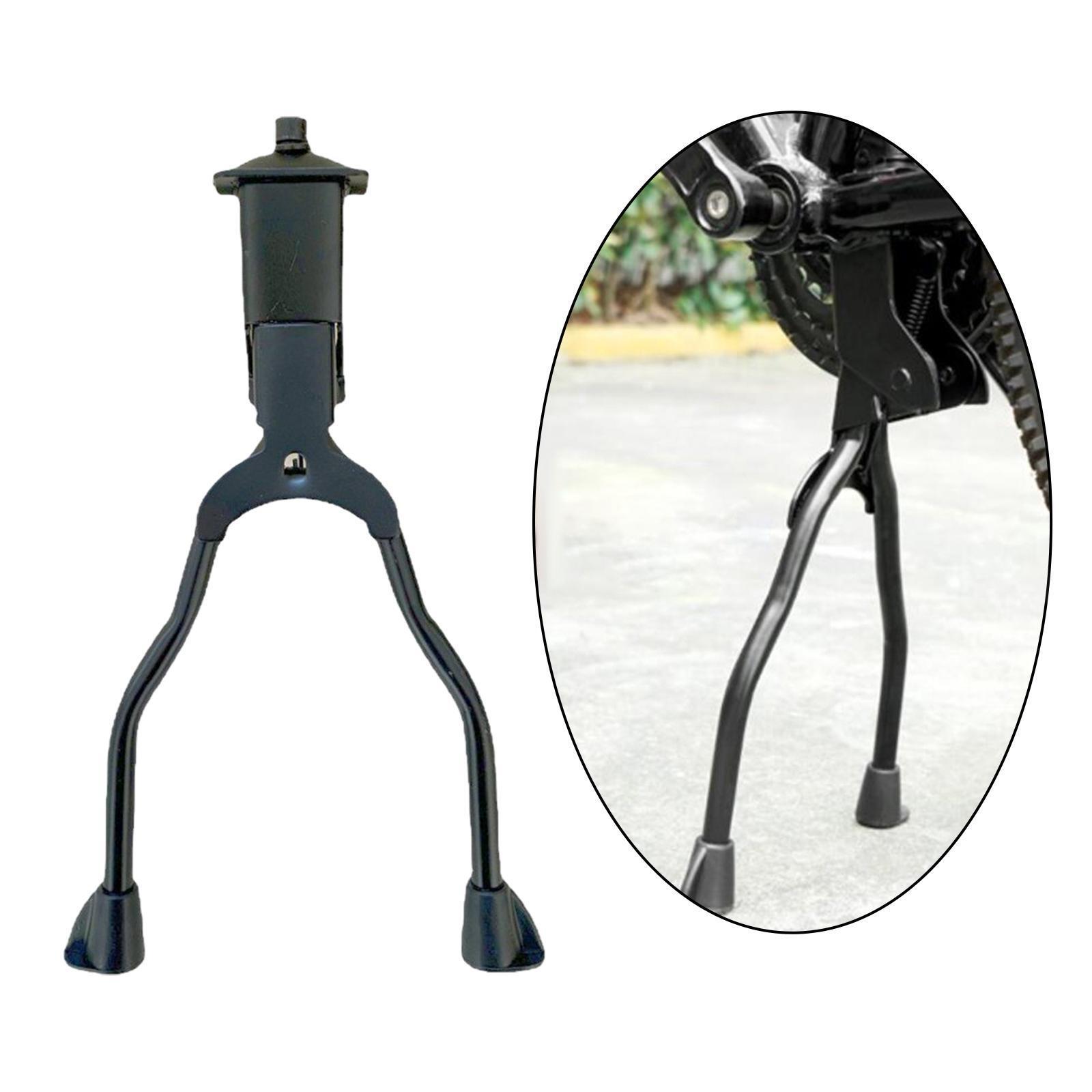 Bike Kickstand Center Mount Foot Support Metal Double Leg Bicycle ...