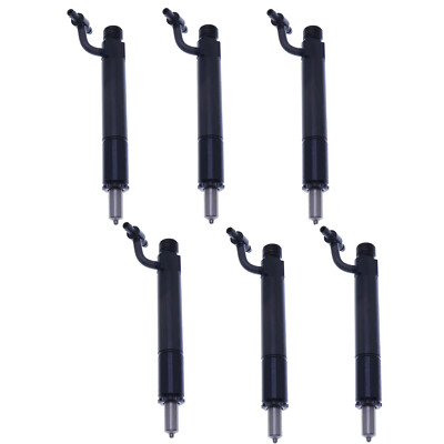 6Pcs Fuel Injector 631571C91 675967C91 for Case IH 1440 1460 1466 1480 ...