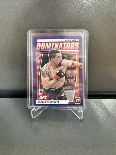 Robert Whittaker 2023 Donruss Optic UFC - Dominators Purple #23 - | eBay