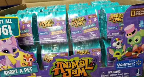 Animal Jam Adopt A Pet Treasure Chests Mystery Case of 24 All Green ...