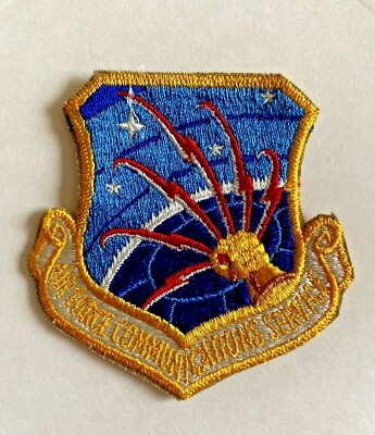 U.S. Air Force Communications Service Patch Insignia-Full Color-NEW | eBay