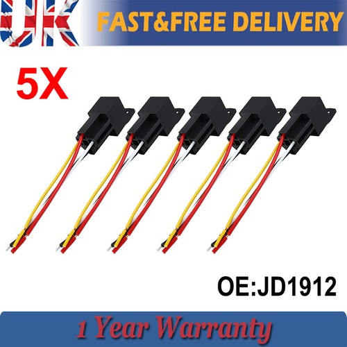 5Pcs JD1912 4 Pin DC 12V 40A Universal Car Fuse Relay Switch Power with ...