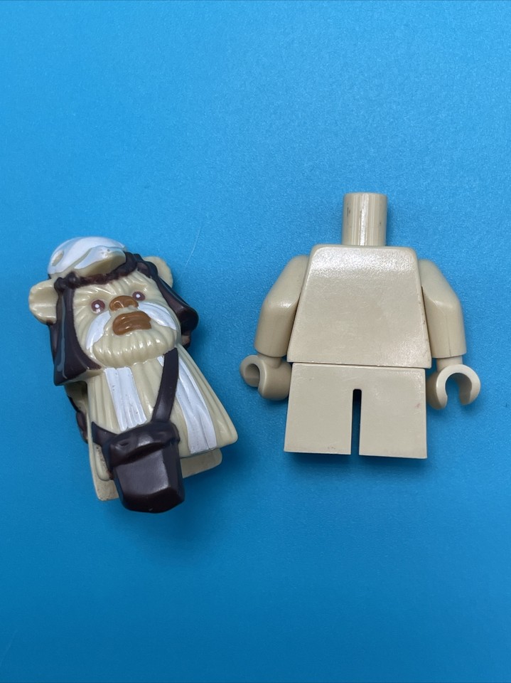 Lego Star Wars Ewok Logray Minifigure 7956 10236 | eBay