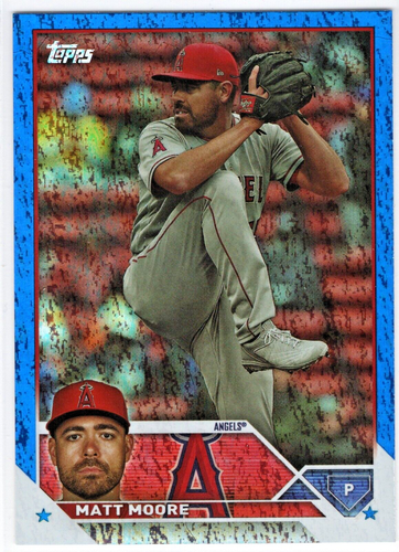 2023 Topps Update Blue Foil #US274 Matt Moore Angels 348/999 | eBay