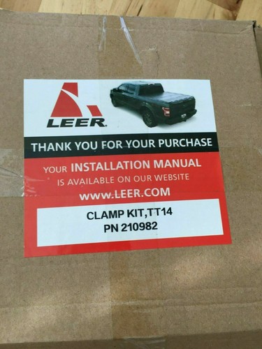 New Leer 210982 TT14 Clamp Kit - NO COVER - Hardware Kit ONLY | eBay