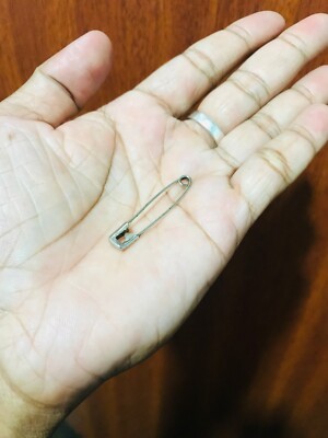 1 Pcs Saree Safety Brooch Pin Clip SARI PLATE PIN SAREE FOR WOMEN ...