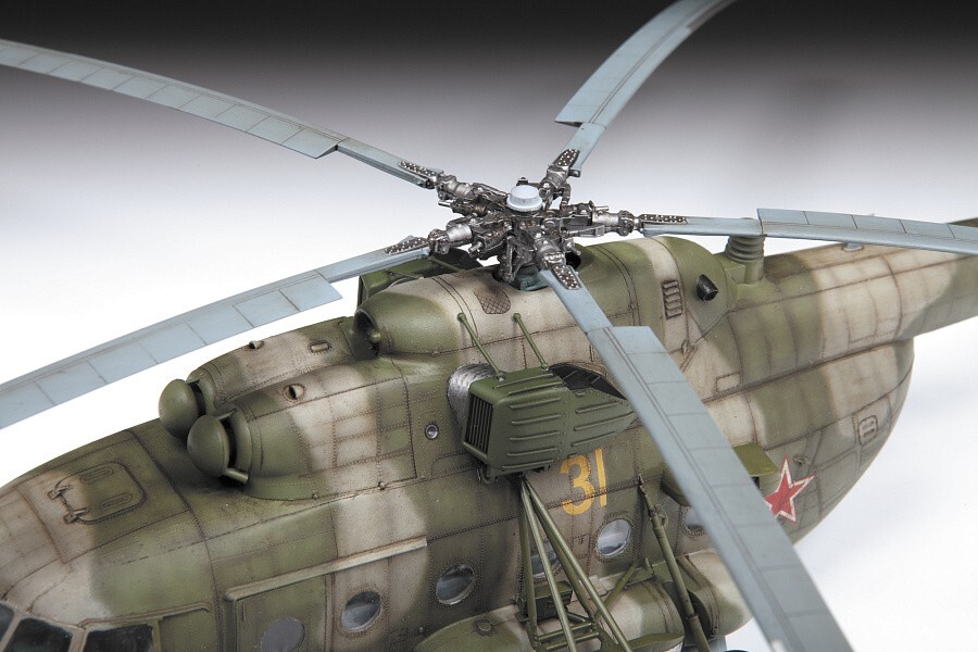Zvezda 4828 Soviet Multipurpose Helicopter Mil Mi-8MT Scale 1:48 NEW ...