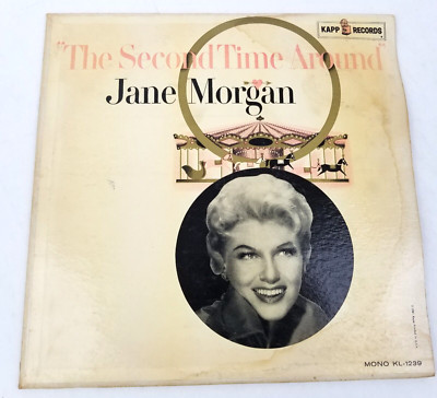 Jane Morgan The Second Time Around Vintage 1961 Vinyl Record Kapp ...