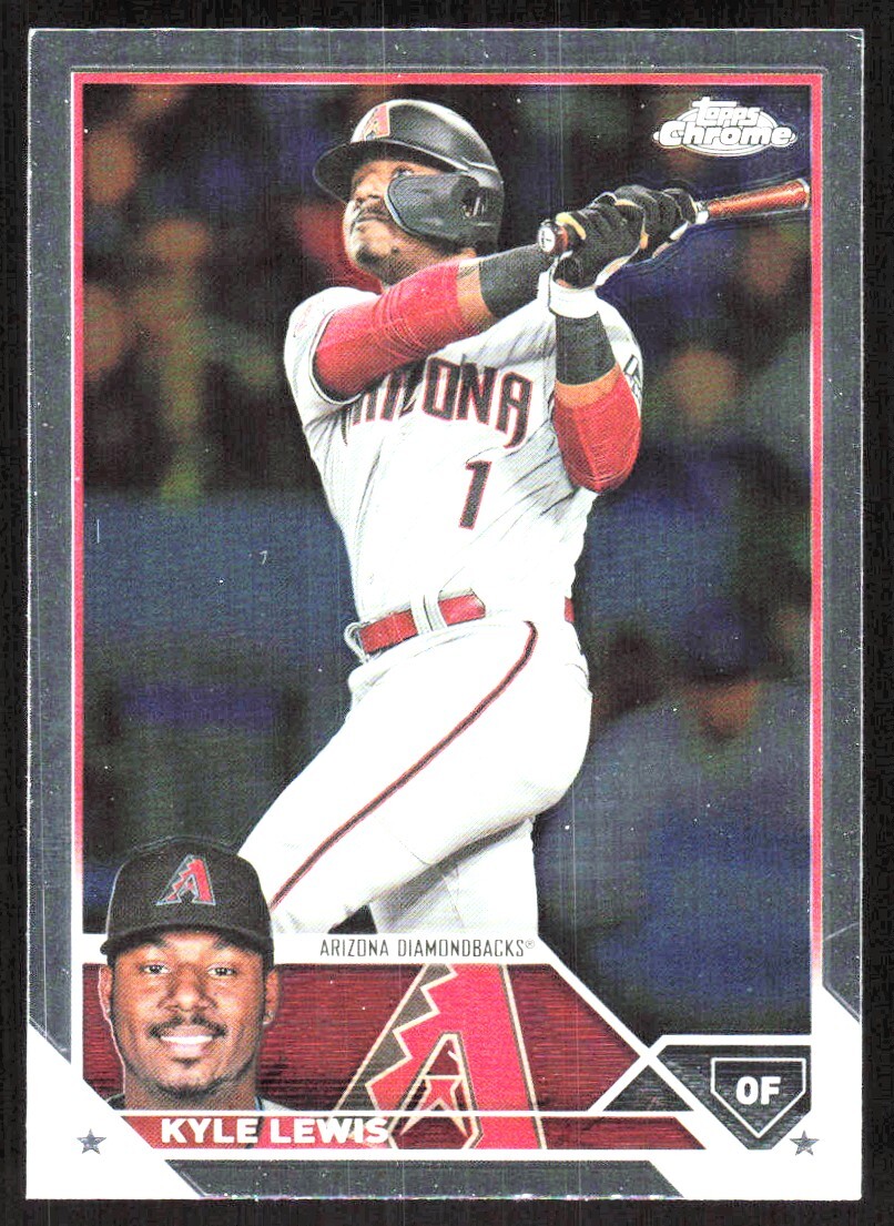 2023 531A Topps Chrome Update Kyle Lewis Arizona Diamondbacks #USC191 ...