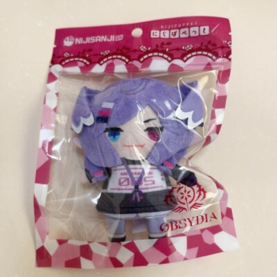 Nijisanji OBSYDIA 1st Anniversary Niji Puppet Selen Tatsuki Plush Doll ...