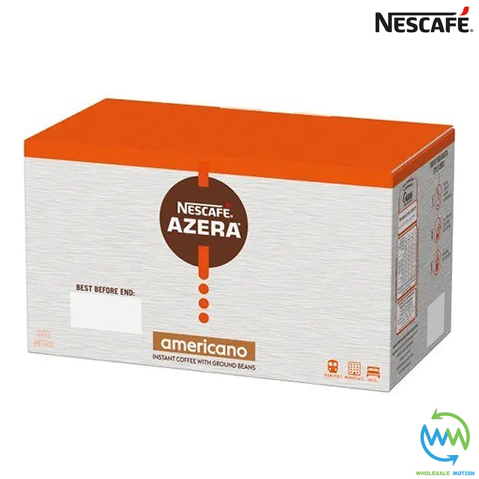 25 x NESCAFE Azera Americano Individual COFFEE Sachets CUP Instant ...