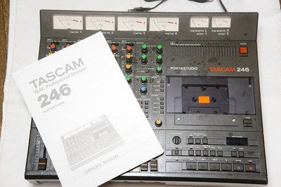TASCAM Portastudio 246 4-Track Cassette Recorder 6-Channel Mixer Tested ...