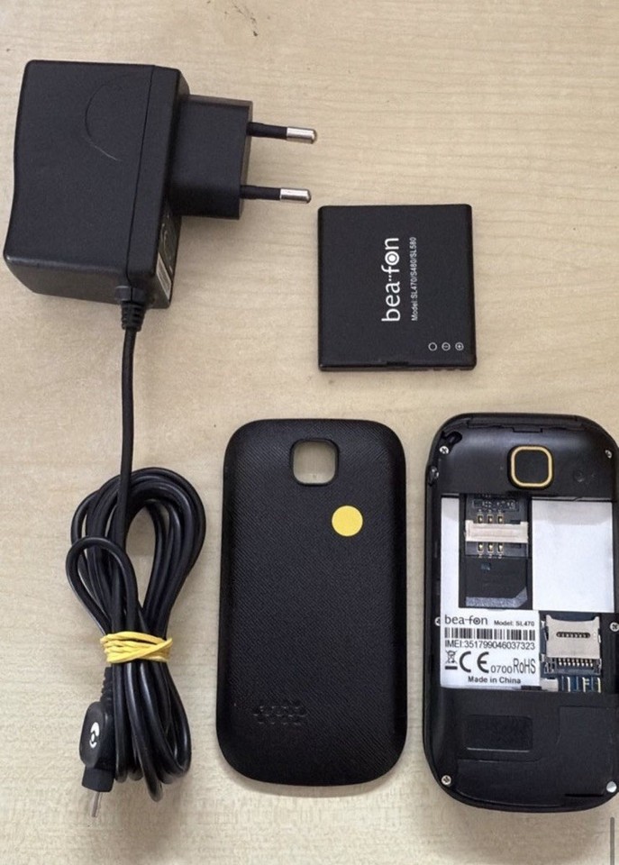 Bea-fon SL470 Black Mobile Phone Like New, Complete, Tested, Full ...