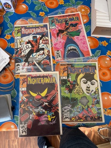 Nightcrawler #1–4 Complete Limited Series (Marvel 1985) VF/NM–Dave ...