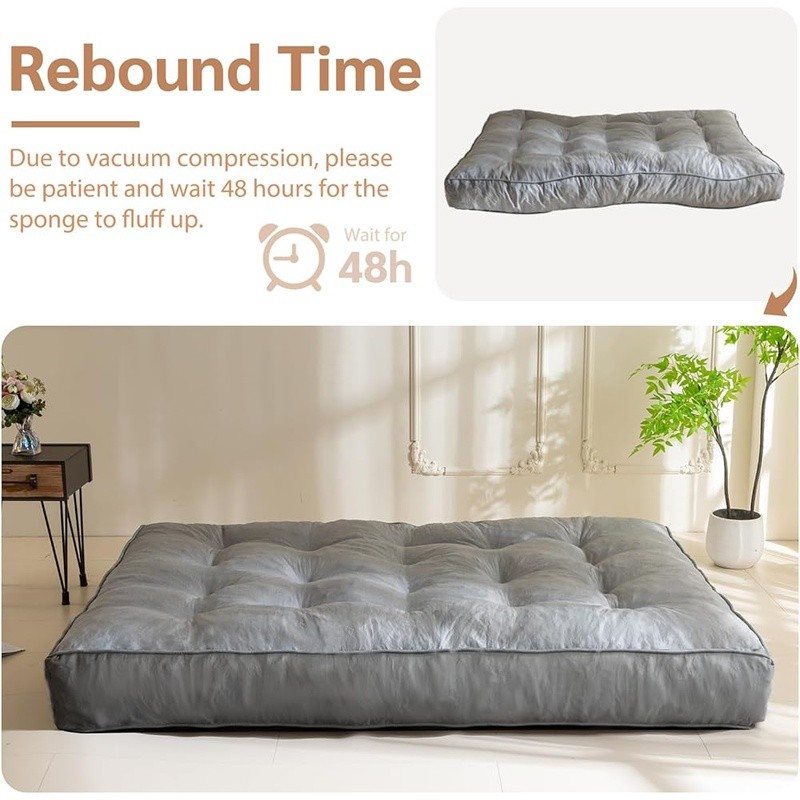 8 Inches Futon Mattress Full Size Thick Futons Sofa Couch Bed Floor ...