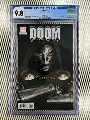Doom #1 2024 Marvel Comics 1st Print Adi Granov Variant CGC 9.8 | eBay