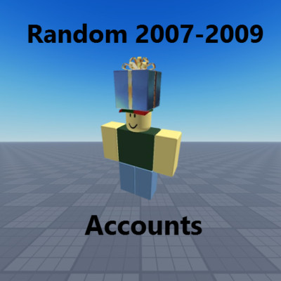 Random Roblox 2007-2009 OG Account's | Full Access | Unverified! | eBay