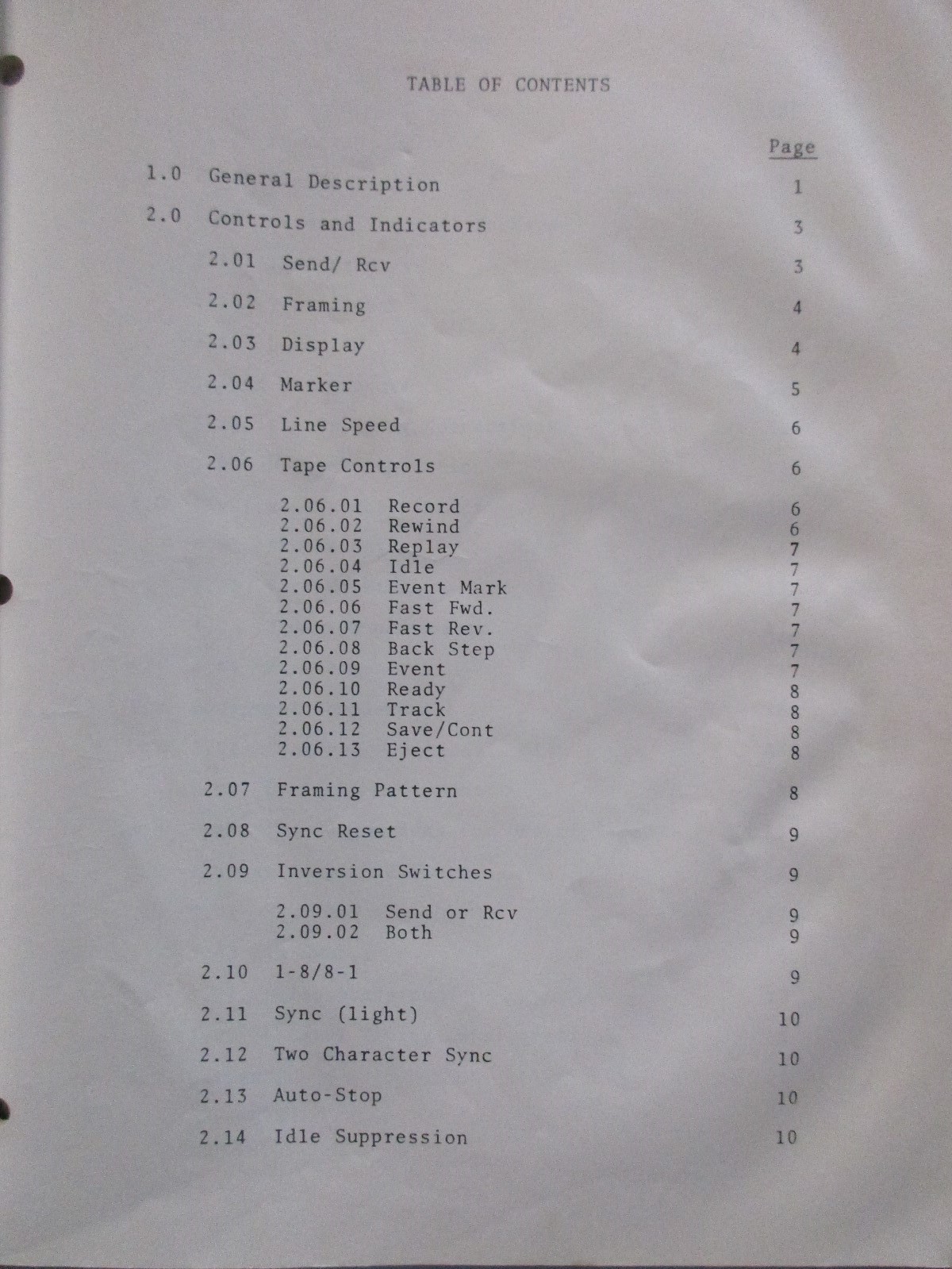 SPECTRON DATASCOPE MODEL 601B INSTRUCTION MANUAL | eBay
