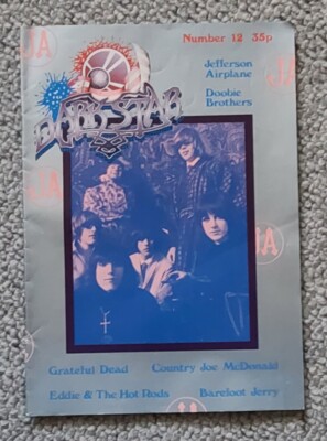 DARK STAR MAGAZINE-VOL:2-ISSUE:6-1977-AIRPLANE,DEAD,DOOBIES,COUNTRY JOE ...